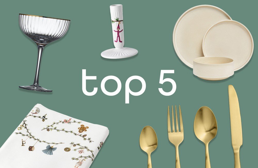 TOP 5: vianočné stolovanie | Bonami
